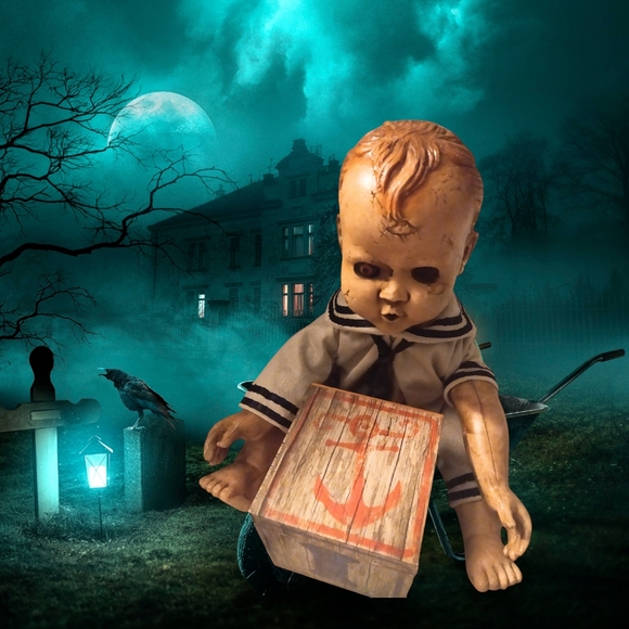 Spirit | Holiday | Spirit Halloween 25 Creepy Sailor Boy Animated ...